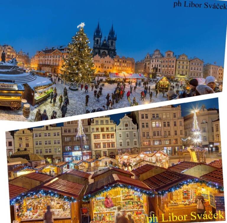 La magica tradizione dei mercatini di Natale in Repubblica Ceca ...
